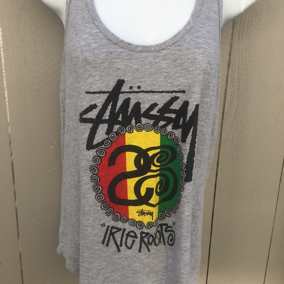 Stussy | Tops | Roots Reggae Stussy Shirt Irie Roots Tank Womans | Poshmark